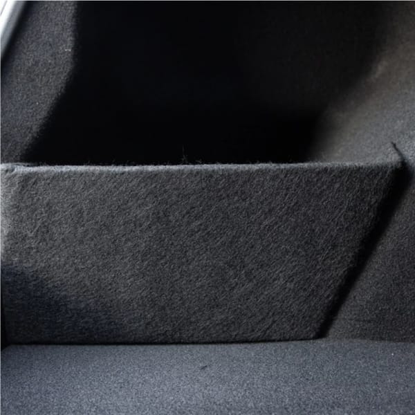 Prevent Items Rolling with Model 3 Trunk Baffle | Easy Installation